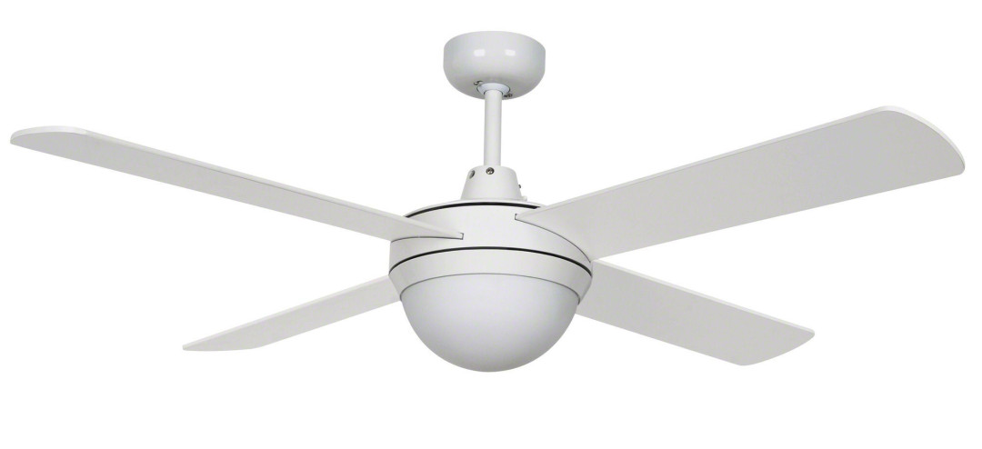 Lucci Futura Eco Ceiling Fan 48"/122cm with Light, White or Silver