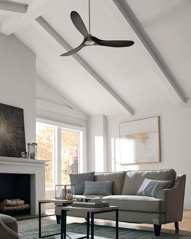 Ceiling Fan with Remote - Henley Zephyr Eco Solid Wood Designer Fan